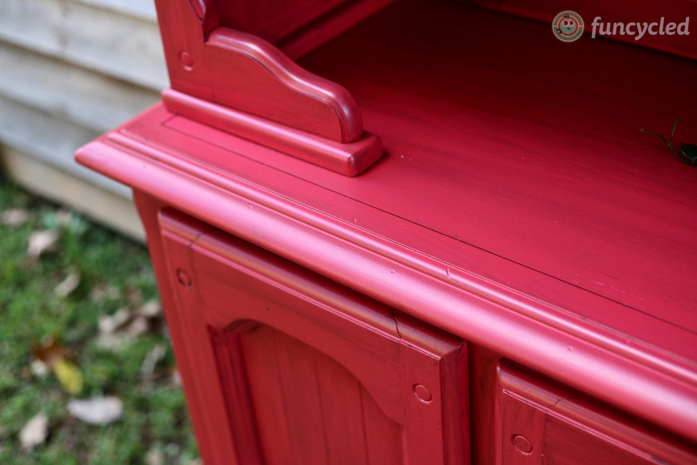 Heritage Red Hutch- Tuesday's Treasures - FunCycled - Interior Design ...
