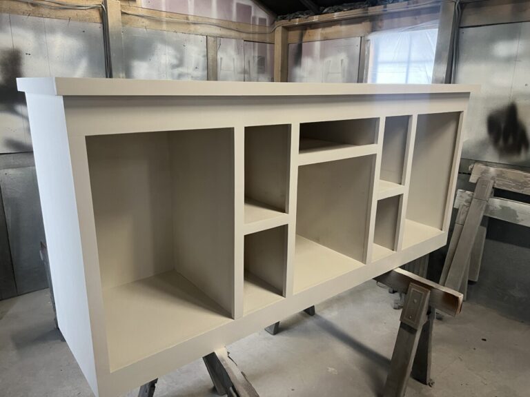 Custom Built Buffet with Mini Fridge - FunCycled