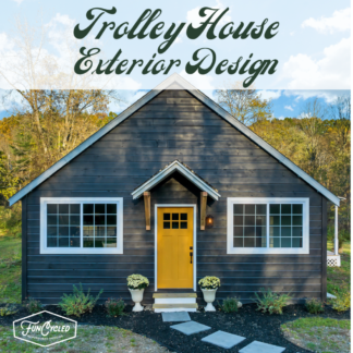 FunCycled's Trolley House Flip - Exterior Makeover - FunCycled ...