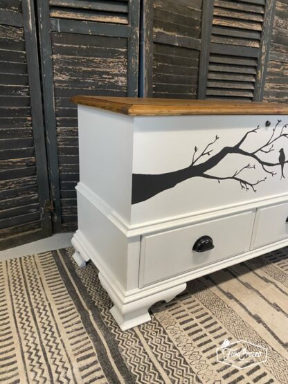 Beautiful Hope Chest Makeover - FunCycled